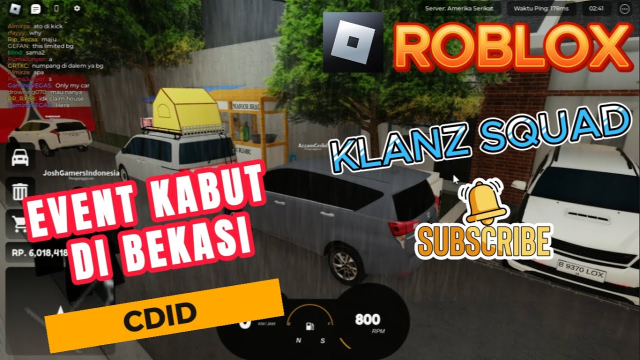 EVENT KABUT DI BEKASI CDID GAME ROBLOXRP || ROBLOX - YouTube