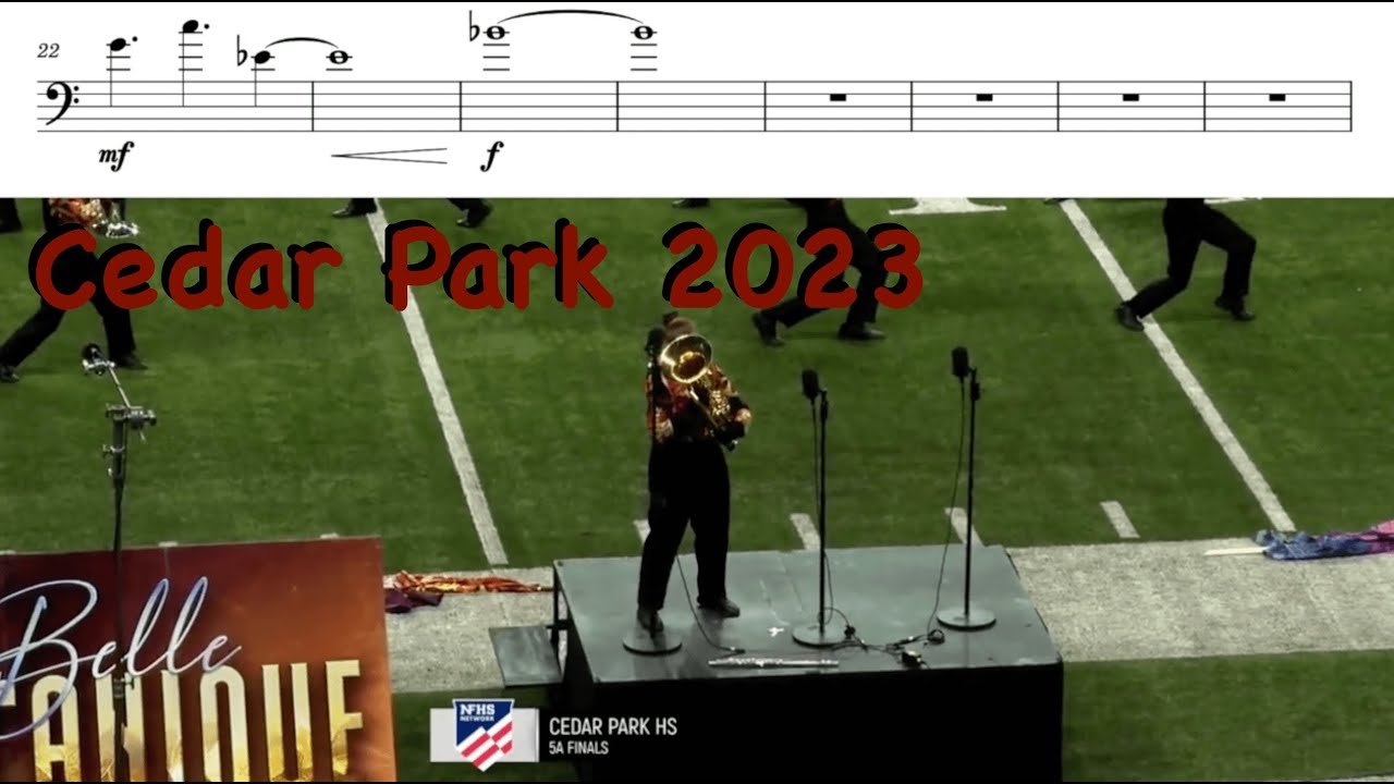 Cedar Park HS 2023 Euphonium (Baritone) Solo Transcription - YouTube