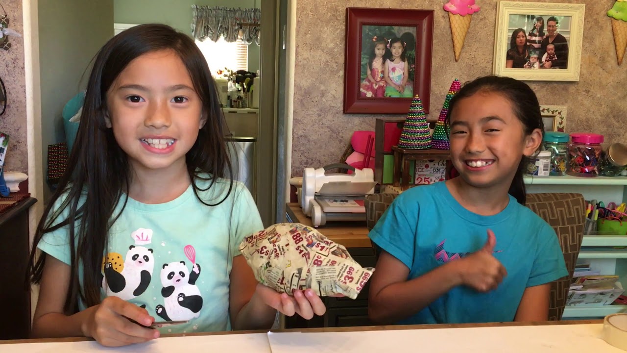 Paper Mache Fish - DIY! - YouTube
