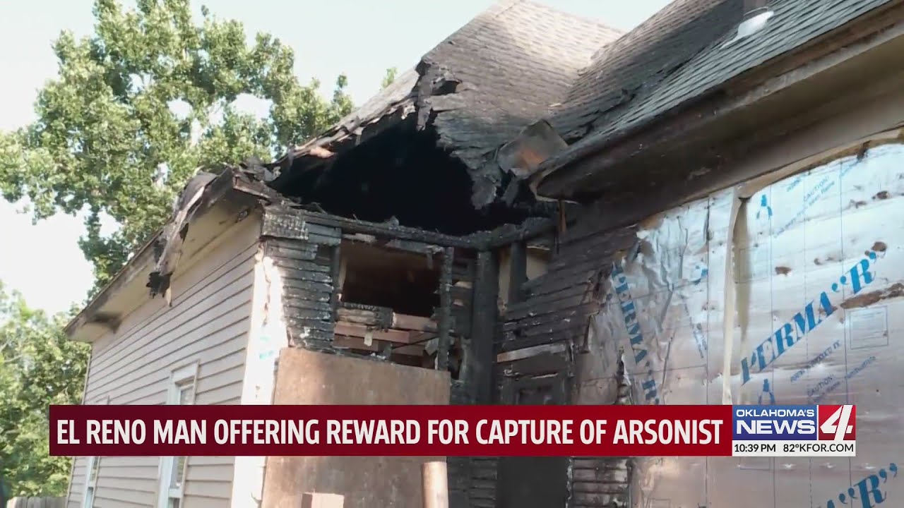 El Reno man offering reward for info that leads to capture of arsonist ...