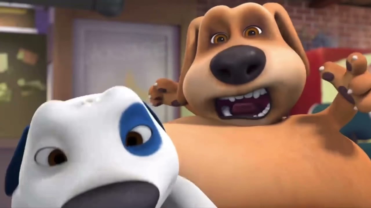 Talking Tom and Friends Big Ben Belly Bounce With Cartoon Sound Effects ...