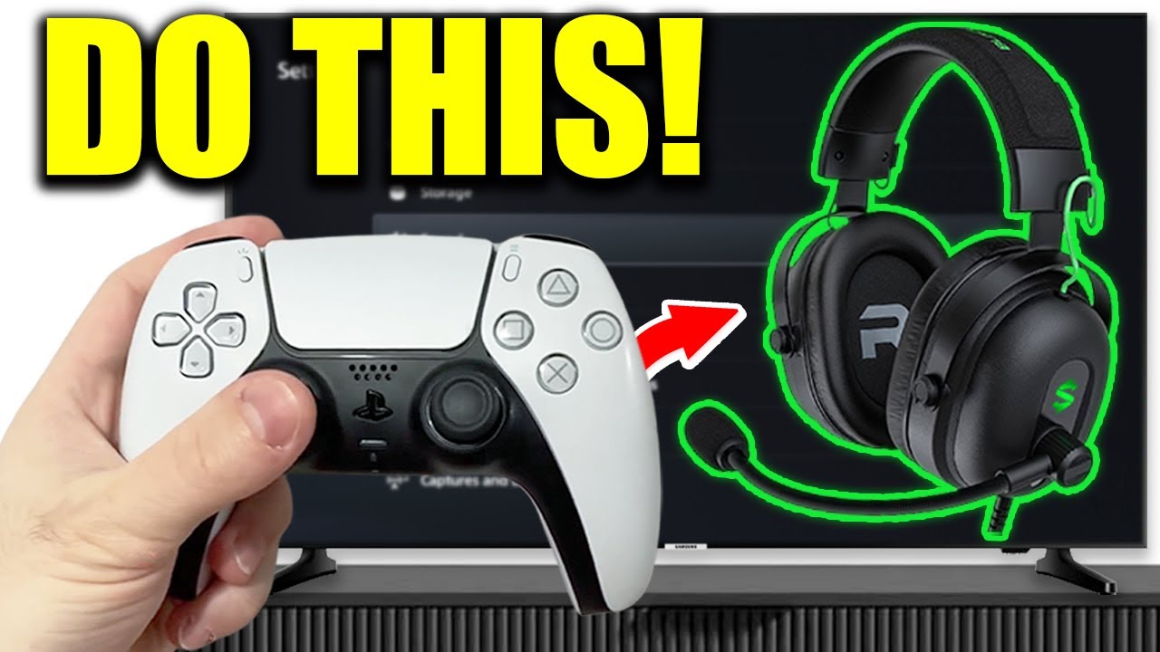 How To Get PS5 Audio Through Headset Only (Best Method!) - YouTube