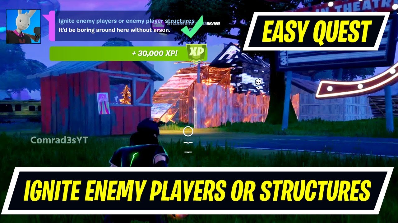 Ignite enemy players or enemy player structures fortnite - Firefly ...