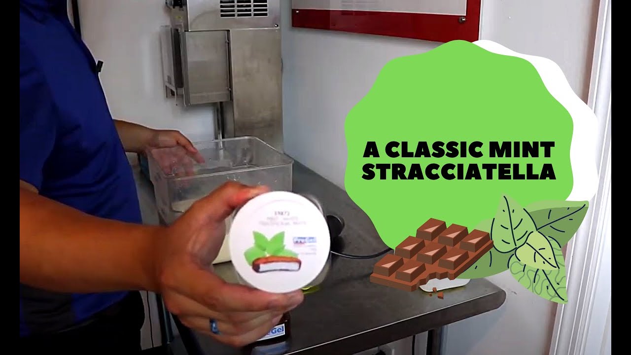 Make A Refreshing PreGel Mint Stracciatella -Mint and Chip! - YouTube