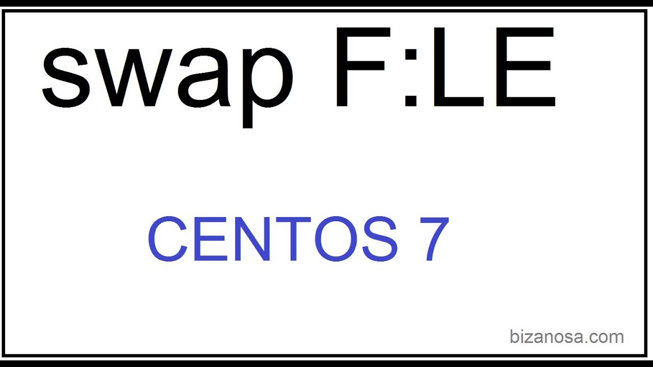 How To Create A Swap File In Centos 7 YouTube how-to-create-a-swap-file-in-centos-7-youtube