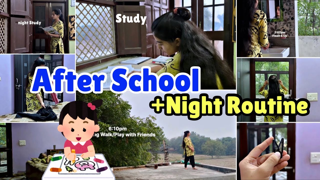 After School And Night Routine #school #afterschool - YouTube