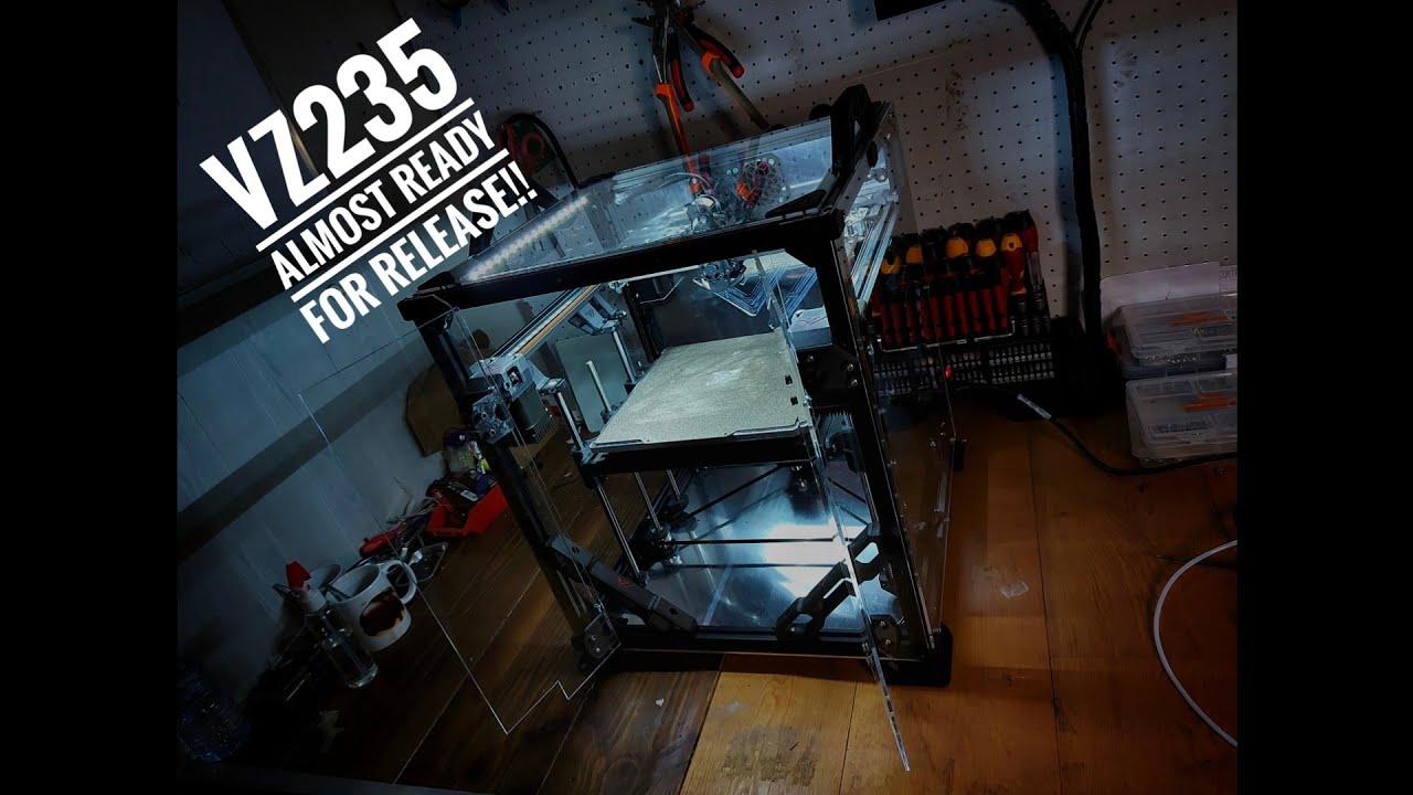 VZ235 VzBot small update - YouTube