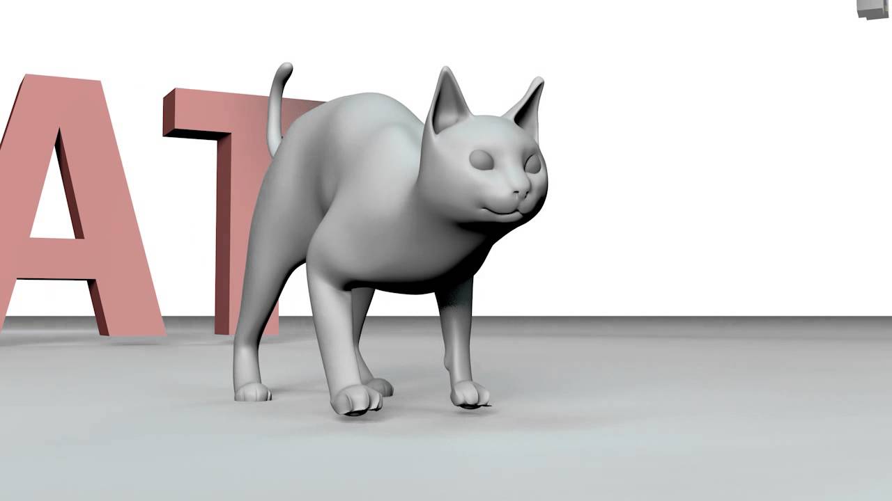 cat jump animation - YouTube