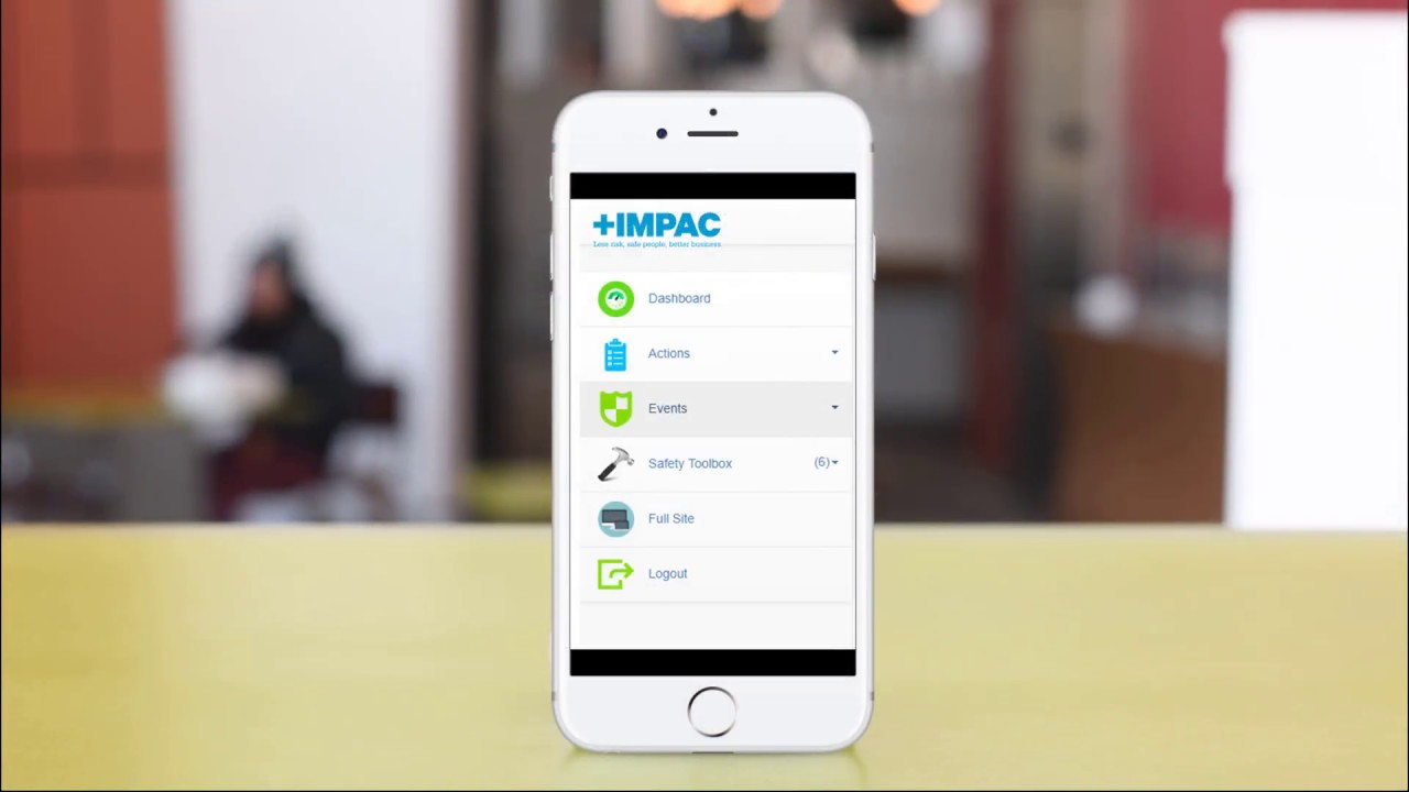 IMPAC Add Risk Manager Event using Mobile - YouTube