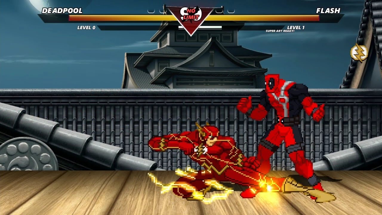 DEADPOOL vs FLASH - Highest Level Incredible Epic Fight! - YouTube