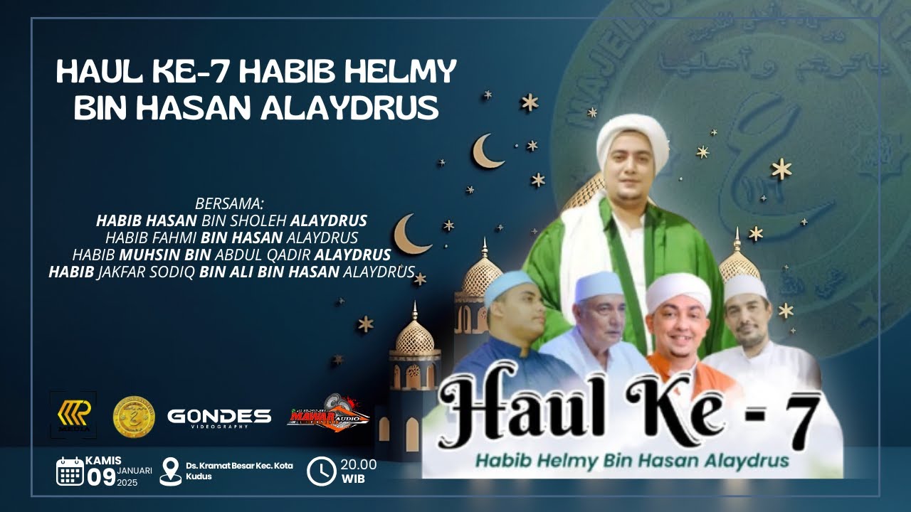 LIVE STREAMING Haul Ke-7 Habib Hemly Bin Hasan Alaydrus - YouTube