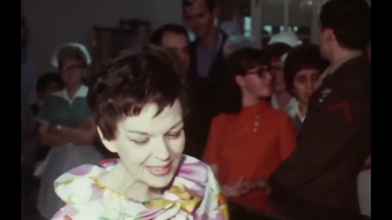 May 23, 1968 Rare footage of Judy Garland visiting wounded servicemen ...