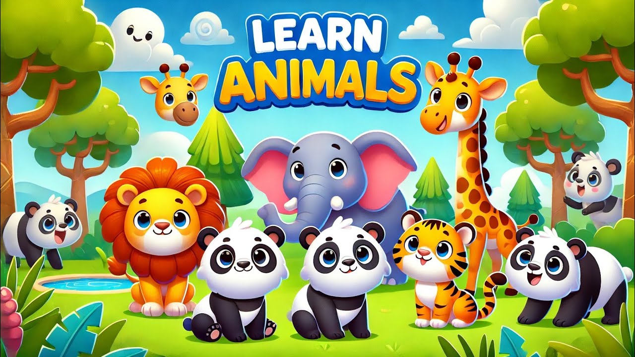 Learn About Animals|Animals Names|Kids Learning Video|Animals For ...