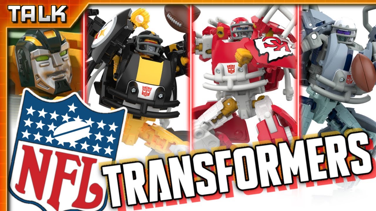 TRANSFORMERS Collaboratives Become NFL Team HELMETS! - Are They Good ...