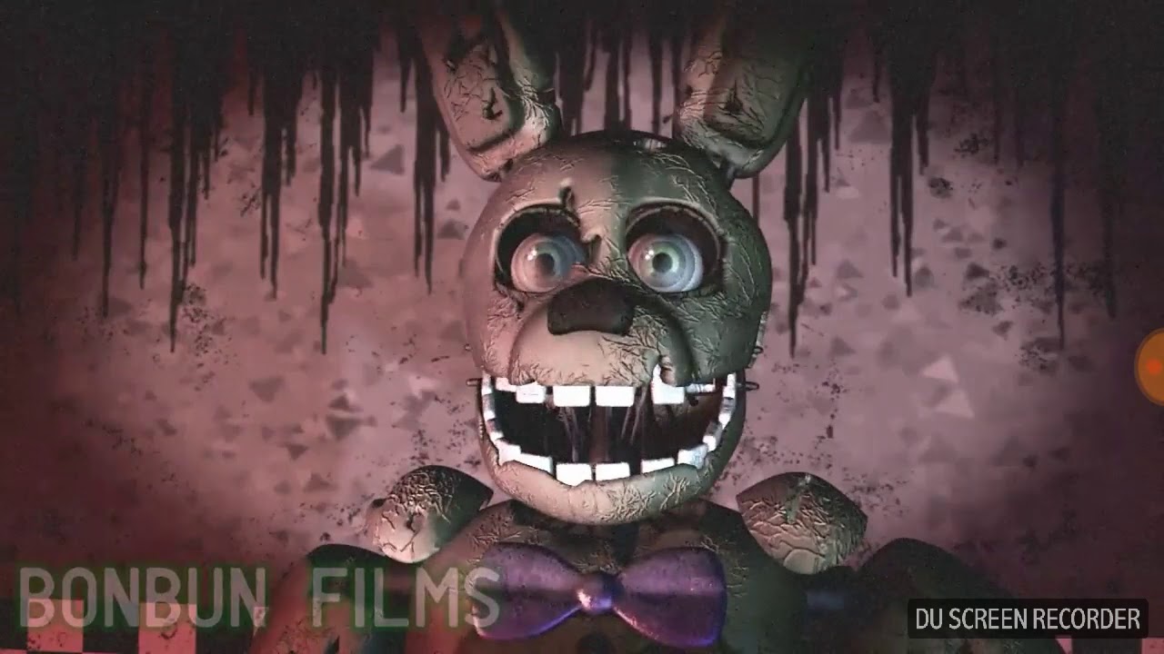 Springtrap reacts to fnaf run fnaf 3 song - YouTube