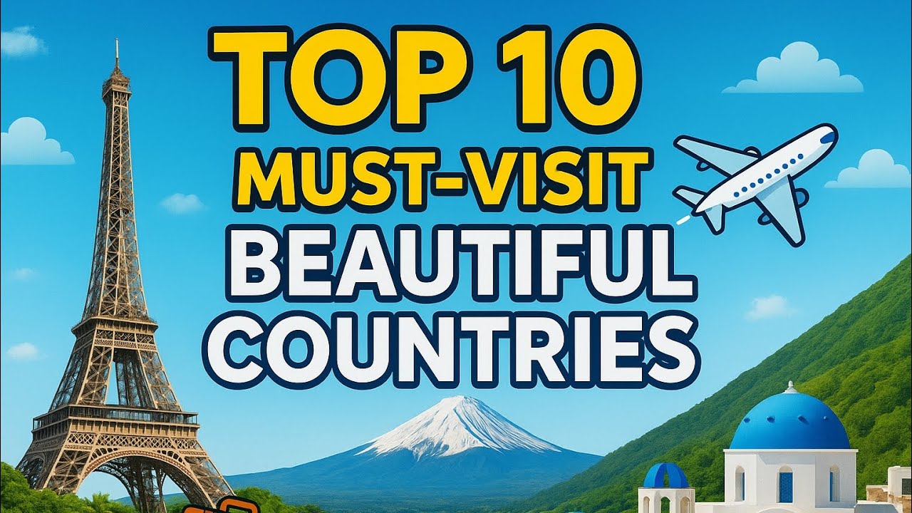 TOP 10 Must-Visit Beautiful Countries🌍|#world #top #must watch - YouTube