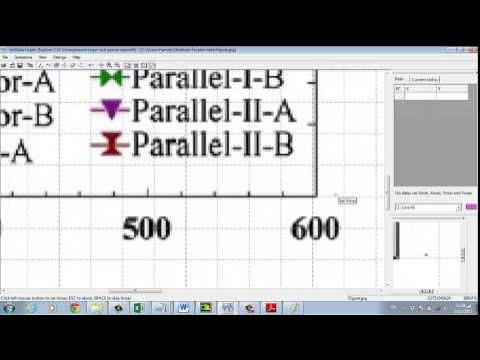 How to get data of curve using Getdata Digtizer - YouTube
