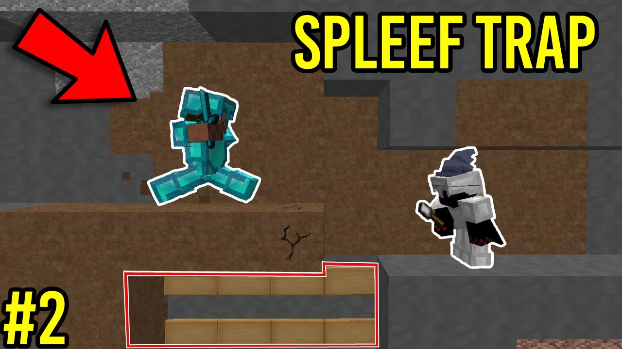 DIRT SPLEEF TRAP #2 SUR GOLDENUHC !!!! (Insane trap !!) - YouTube