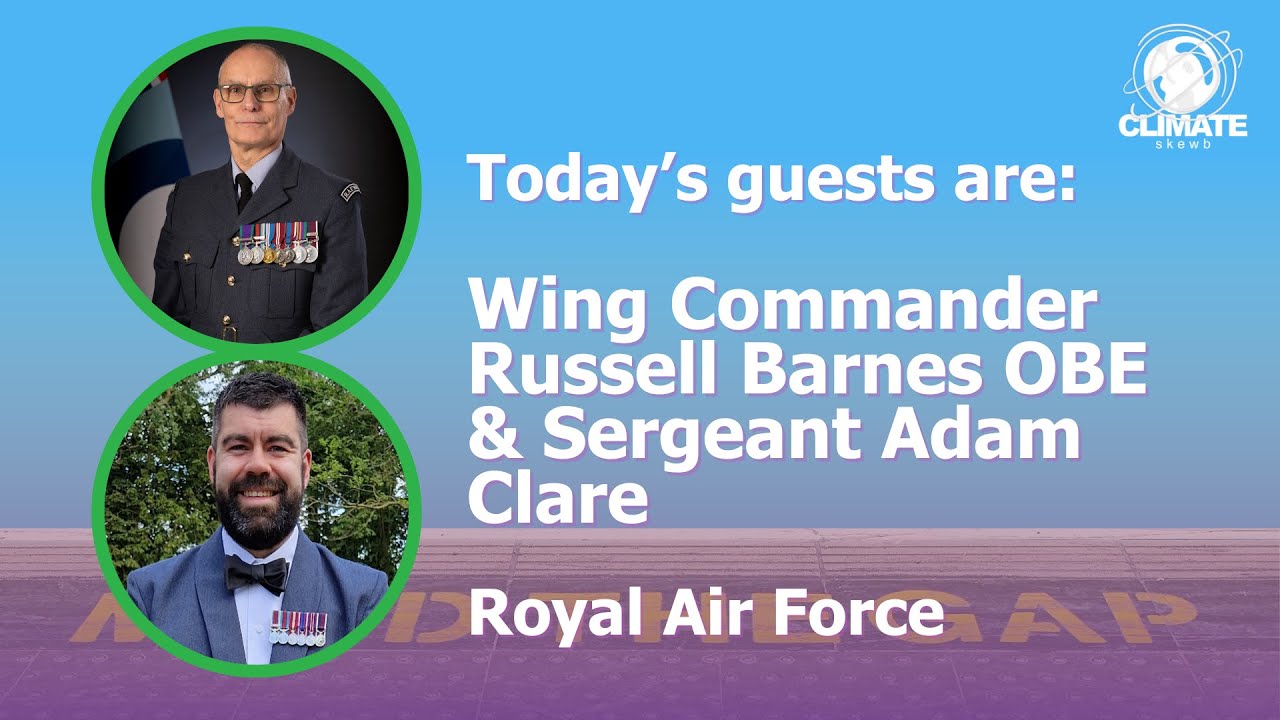 Wing Commander Russell Barnes OBE & Sergeant Adam Clare - RAF - YouTube
