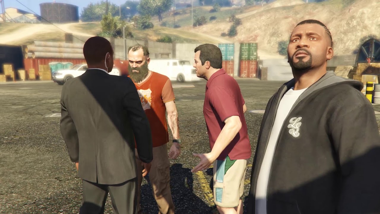 GAMEPLAY G T A V - YouTube