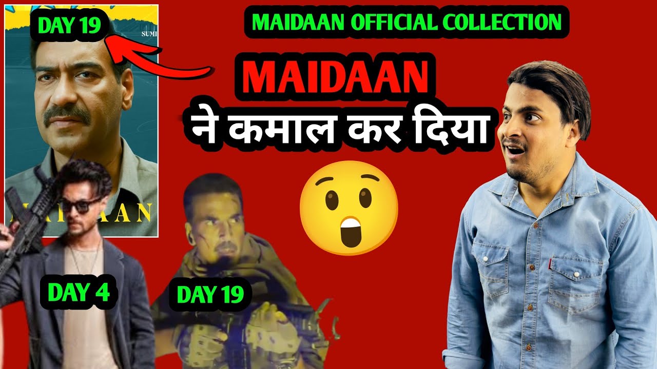 Maidaan Day 19 Box Office Collection | Ruslaan Day 4 Box Office ...
