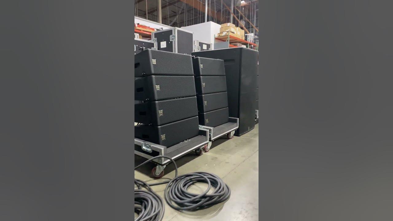 Martin Audio Line Array! - YouTube