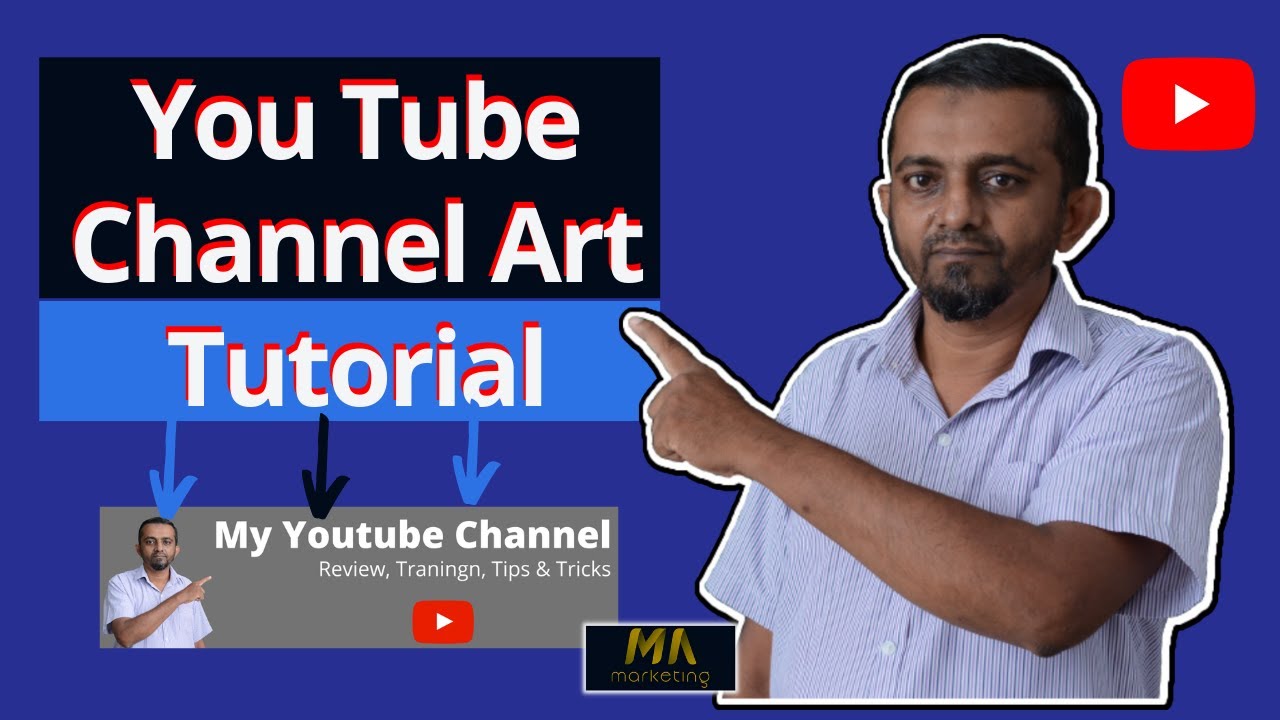 How you can Make you tube Banner, Channel art quickly, Step by Step ...