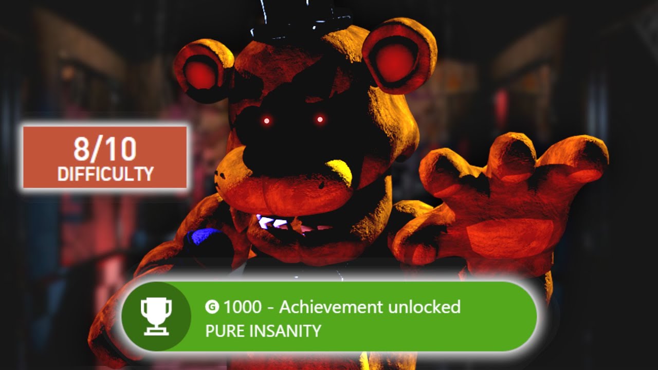 Five Nights At Freddy's 100% Trophy Was Easier Than Expected... - YouTube
