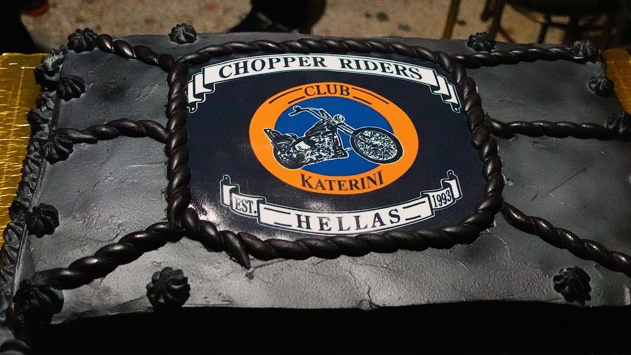 3o Γενέθλιο πάρτι του Chopper Riders Club στην Κατερίνη - YouTube