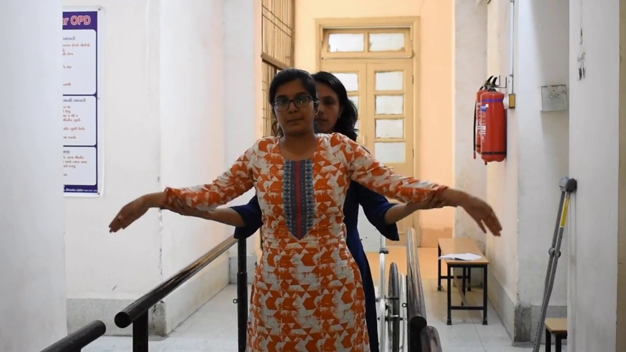 pre gait training - YouTube