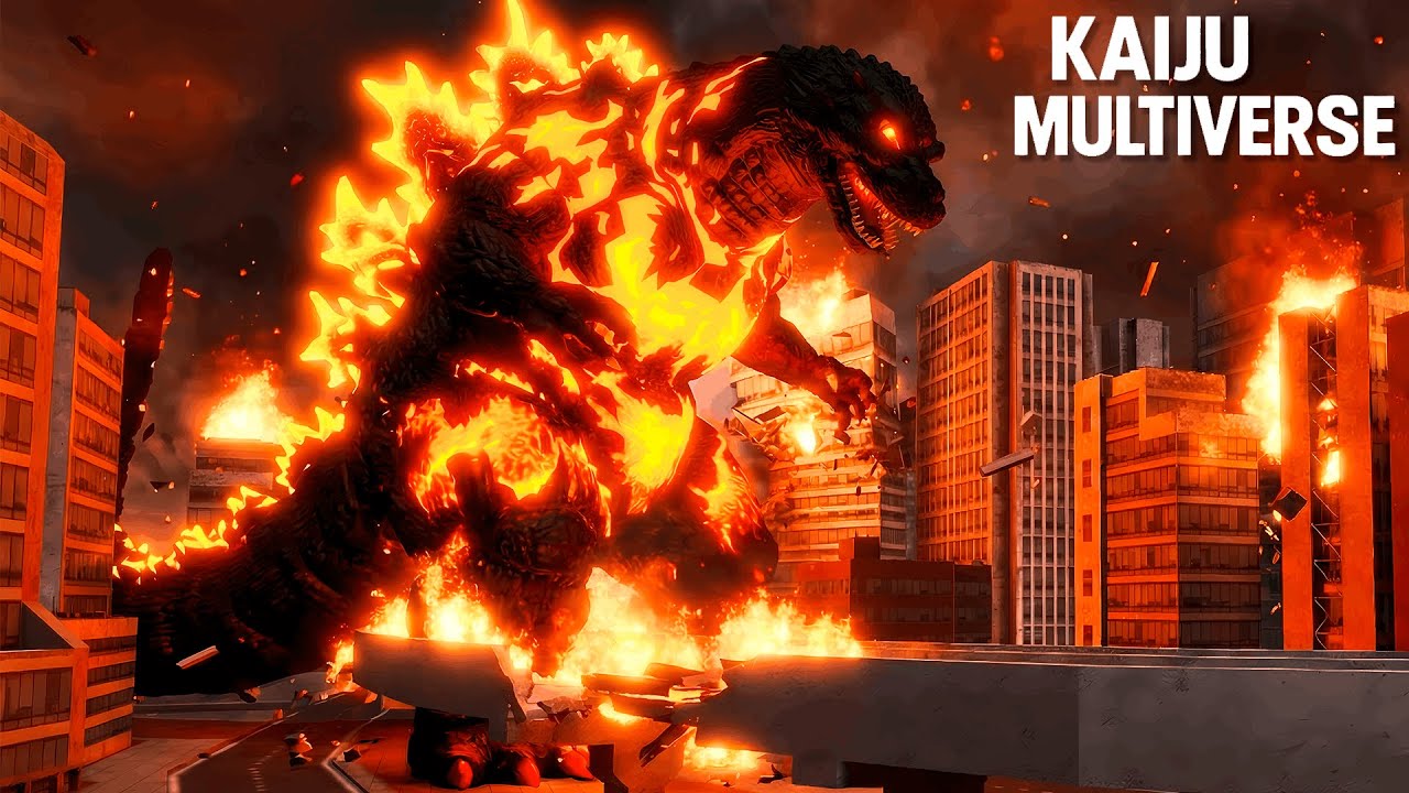 REVELADO BURNING GODZILLA E DESTOROYAH! KAIJU MULTIVERSE EM 2026 ...