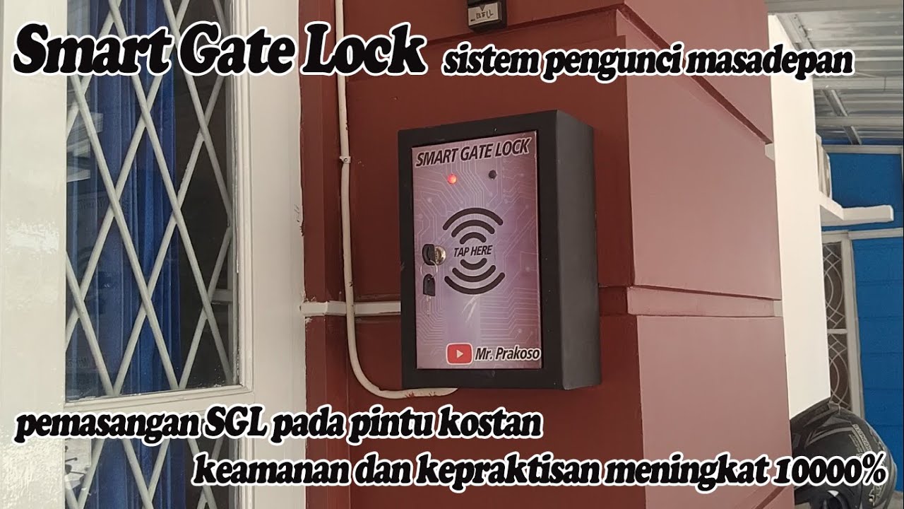Pemasangan Smart Gate Lock (SGL) Pada 3 Kostan Daerah Cikarang - YouTube