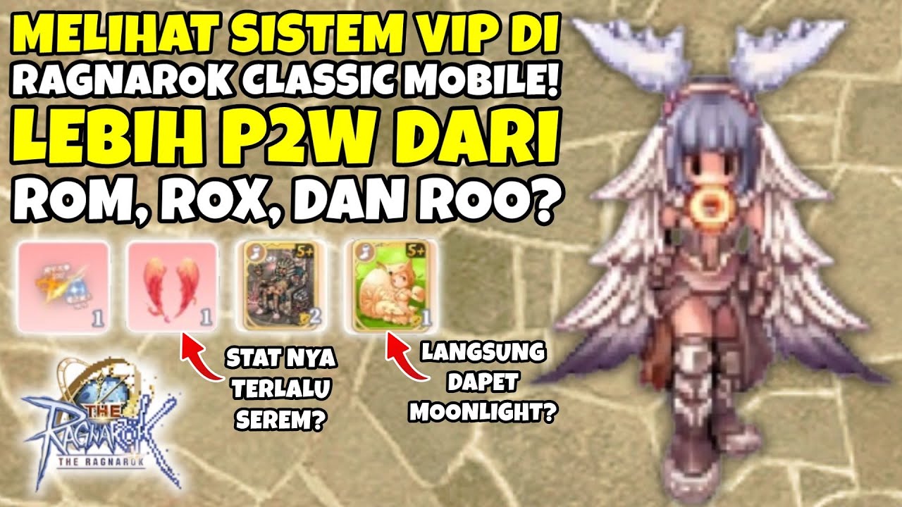 MELIHAT SISTEM VIP THE RAGNAROK! TERLALU P2W? - YouTube