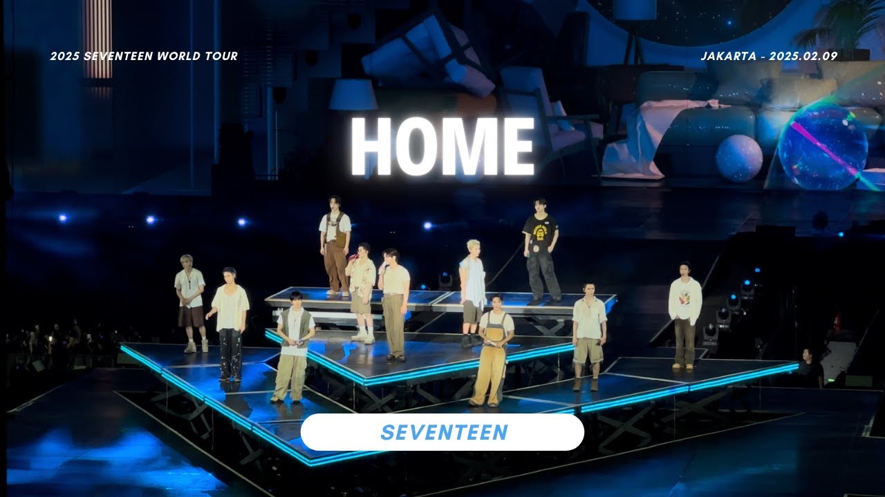 [4K] SEVENTEEN - HOME - Right Here in Jakarta - 250209 | Fancam - YouTube