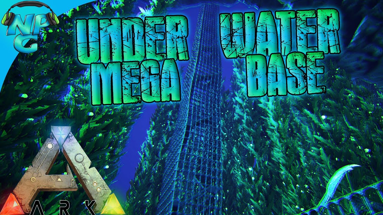 ARK's ULTIMATE Underwater MEGA BASE Build Showcase on Ragnarok! - YouTube