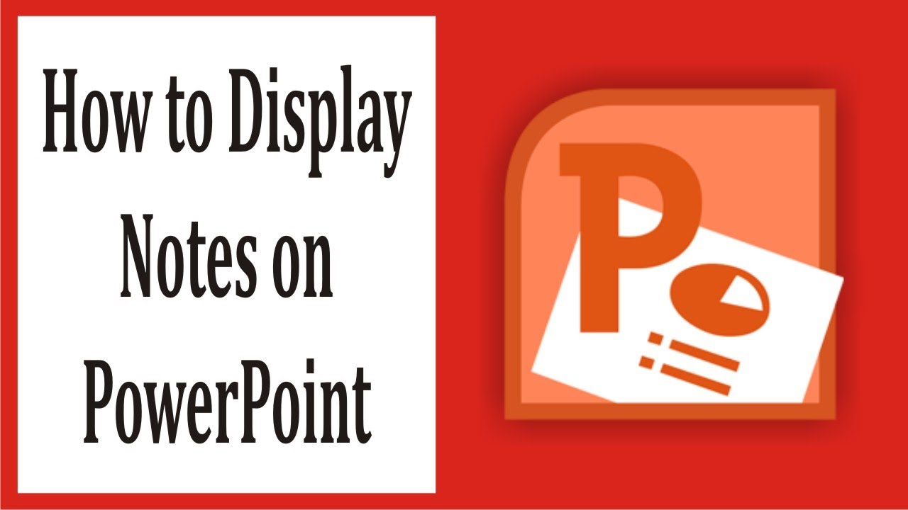 How To Display Notes On PowerPoint 13 YouTube How To Display Notes On PowerPoint 13 YouTube