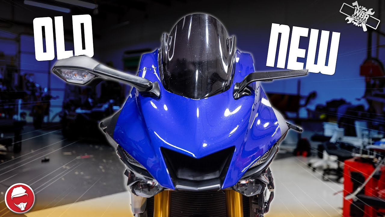 These are HANDS DOWN the Best Mirrors for a Motorcycle! Yamaha R6 ...