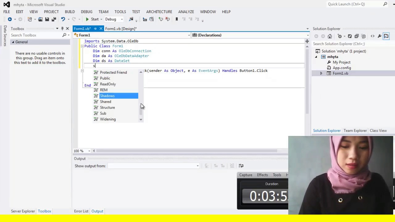 [Miftahul Jannah] Tutorial Mengkoneksikan Database MySql ke Visual Studio 2012 - YouTube