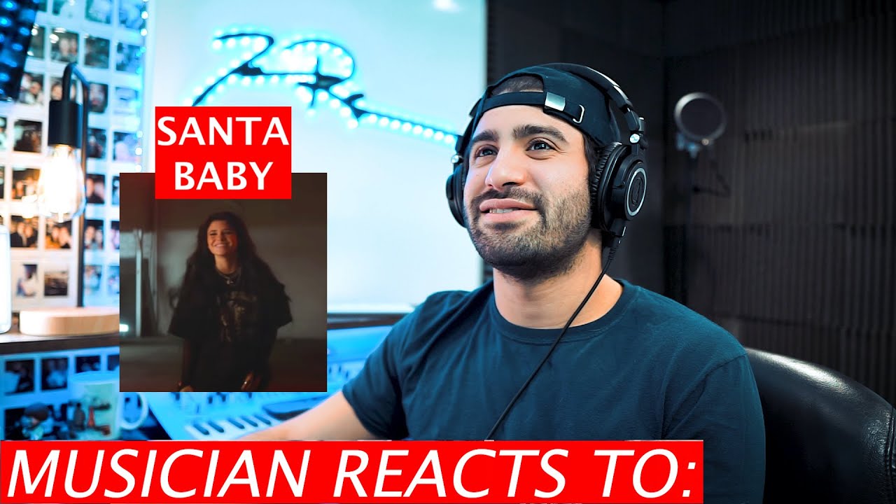 Nessa Barrett - Santa Baby - Musician's Reaction - YouTube