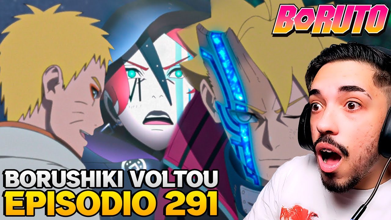BORUTO VS CODE | NARUTO MODO SENNIN DE VOLTA | BORUTO EPISÓDIO 291 REACT | BORUSHIKI VS CODE ...