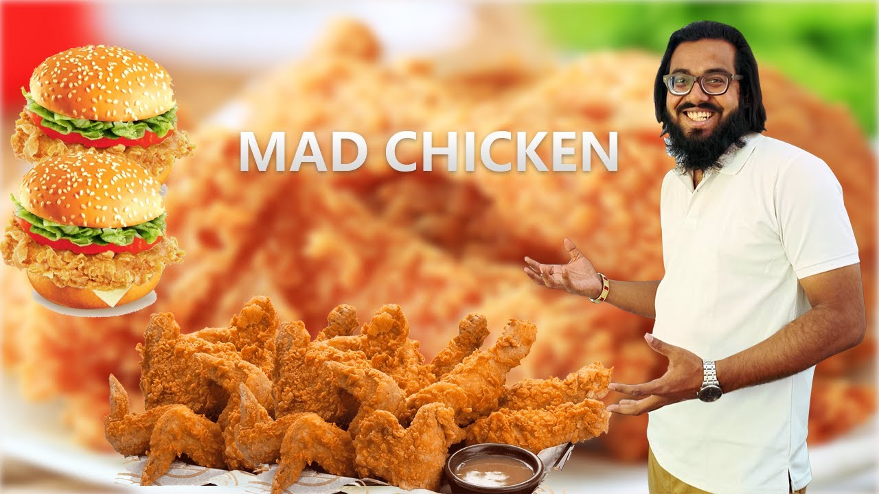 CHICKEN FRY IN MIRPUR | MAD CHICKEN | Bangladeshi Food Review - YouTube