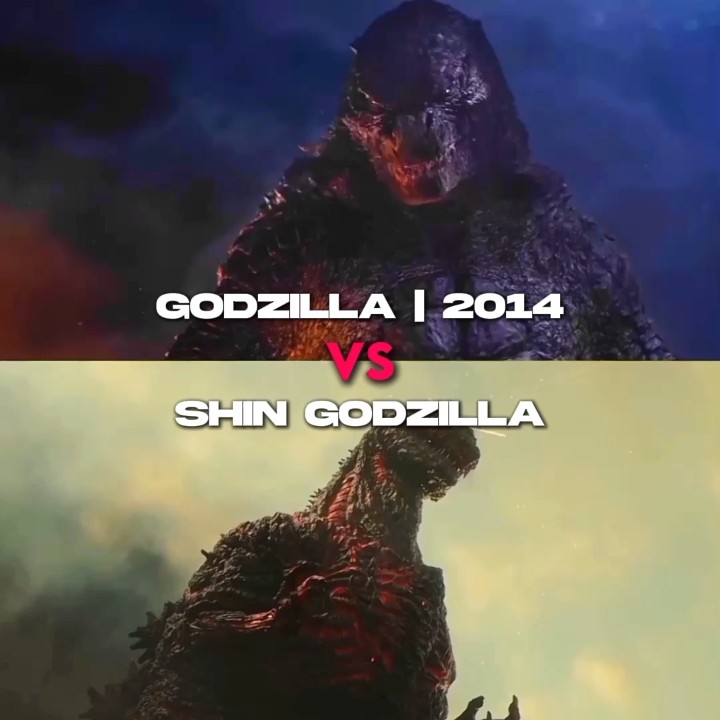 Godzilla 2014 vs Shin godzilla #shorts #edit #godzilla #monsterverse # ...