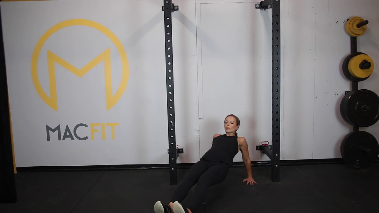 Bodyweight Hamstring Walkouts - YouTube