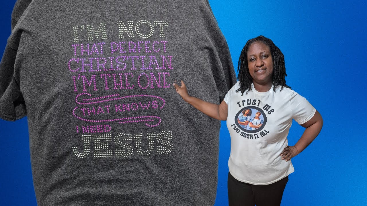 DIY Rhinestone T-Shirt Tutorial: Sparkle Like a Pro - YouTube