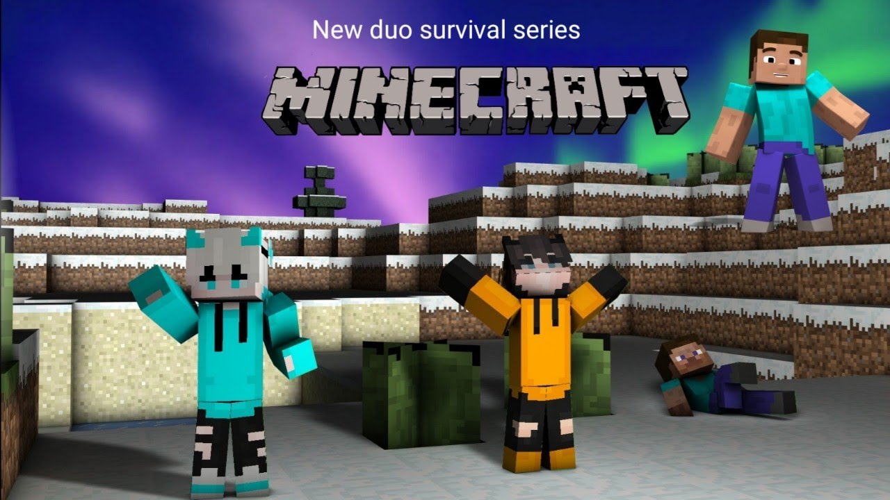 Minecraft New Duo Survival Series Episode 1 - YouTube