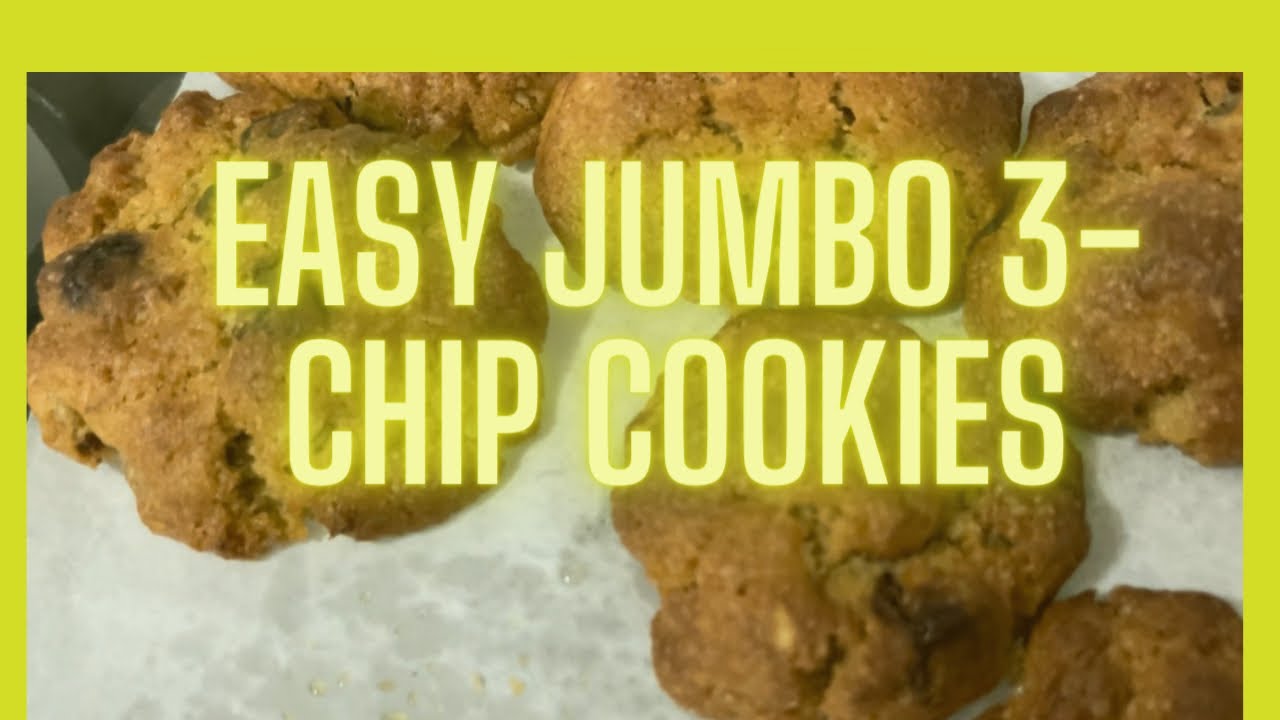 Easy Jumbo 3-Chip Cookies from the Very Best Baking NESTLE - YouTube