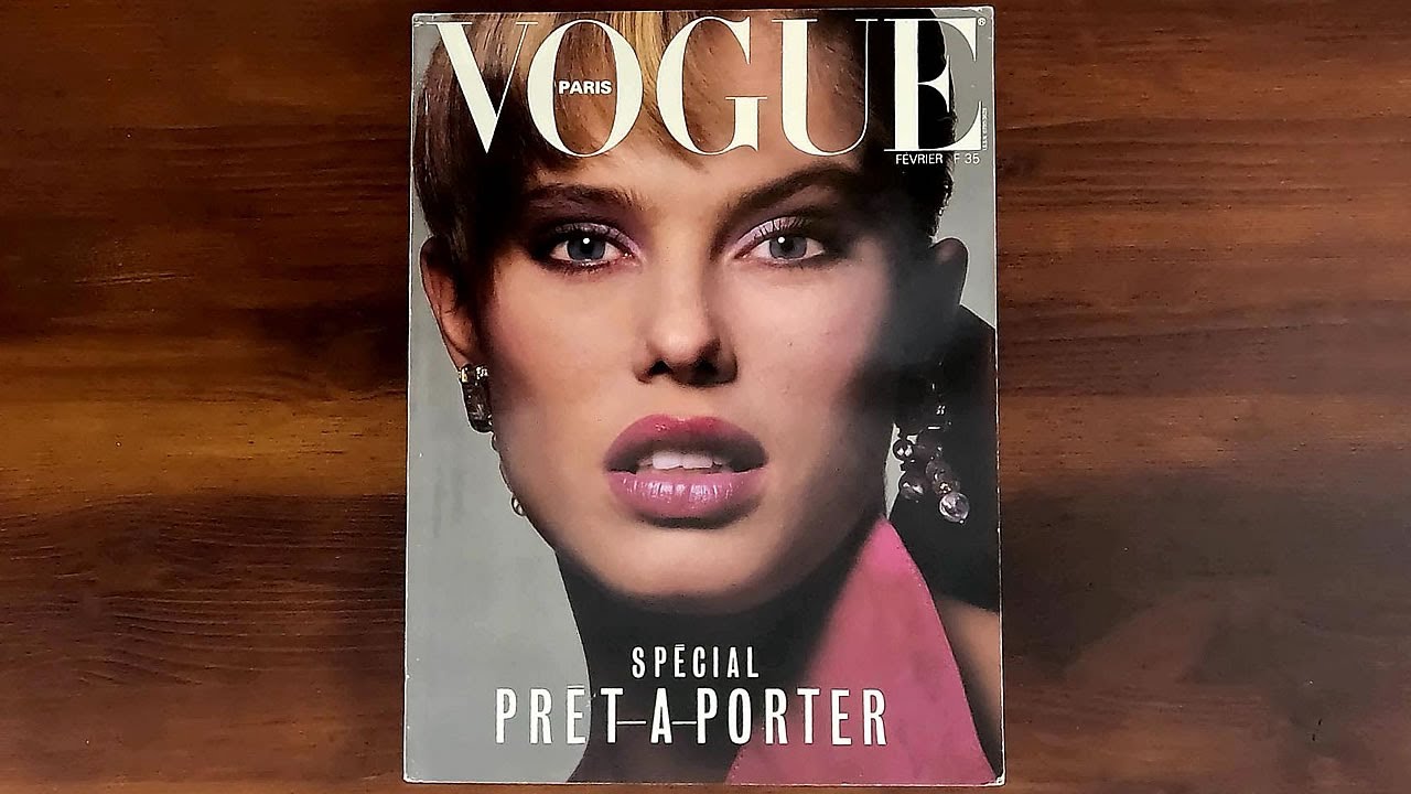 French Vogue February 1984 Renee Simonsen, Sophie Loren | ASMR Magazine ...