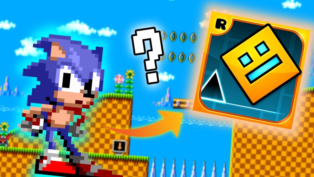 Sonic The Hedgehog (SMS) in Geometry Dash 2.2?! - YouTube
