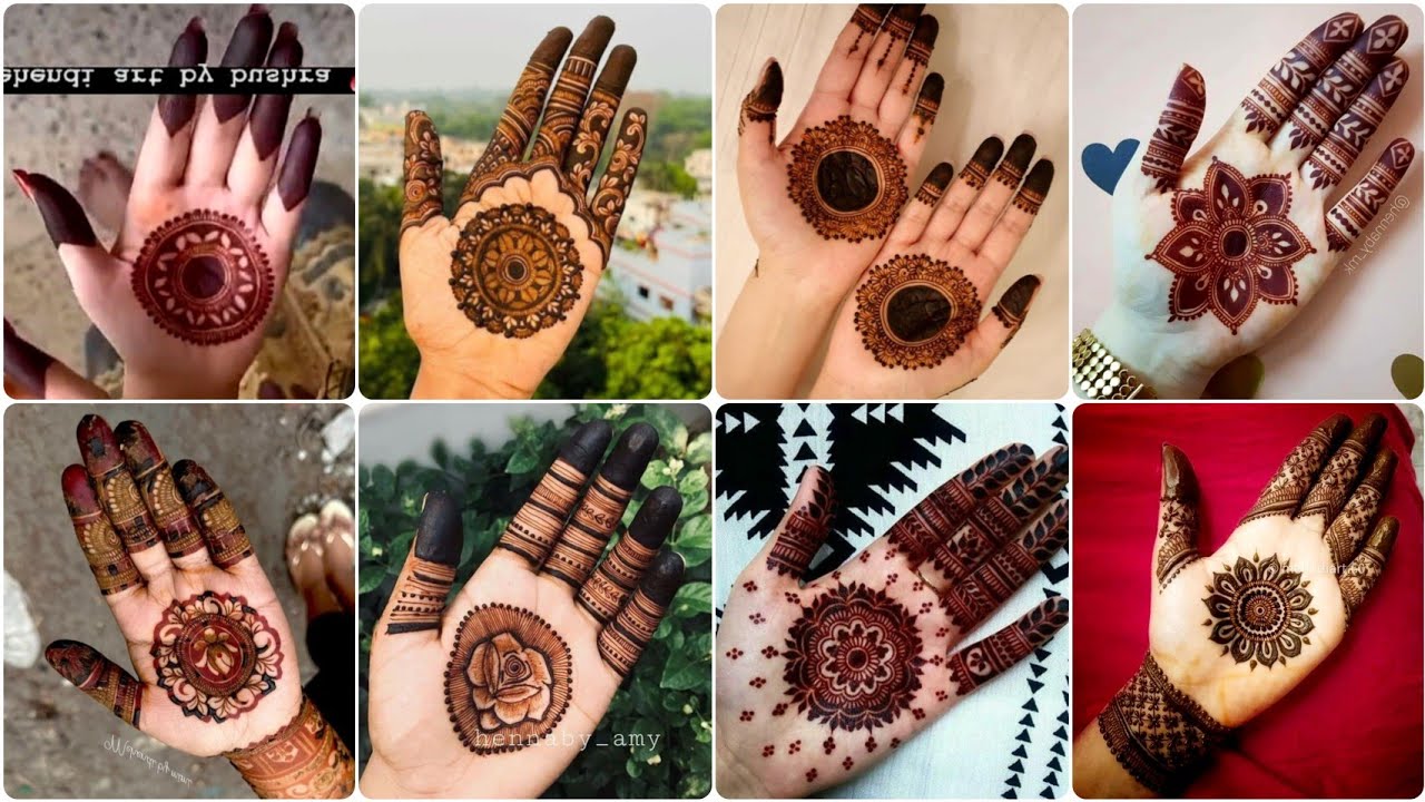 Gol Tikki Mehndi Designs For Front Hand | Mehndi Designs Tikki Simple ...