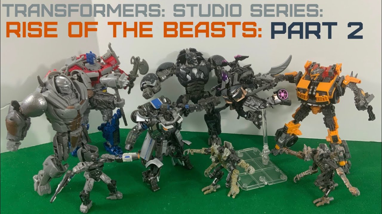 [TF Stop Motion] Transformers: Studio Series: Rise of the Beasts: Part ...